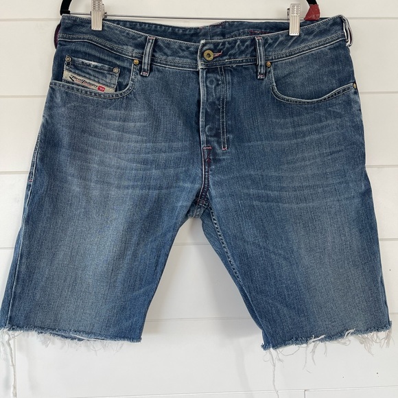 Diesel | Shorts | Diesel Mens Denim Jean Shorts Vintage Medium Wash ...